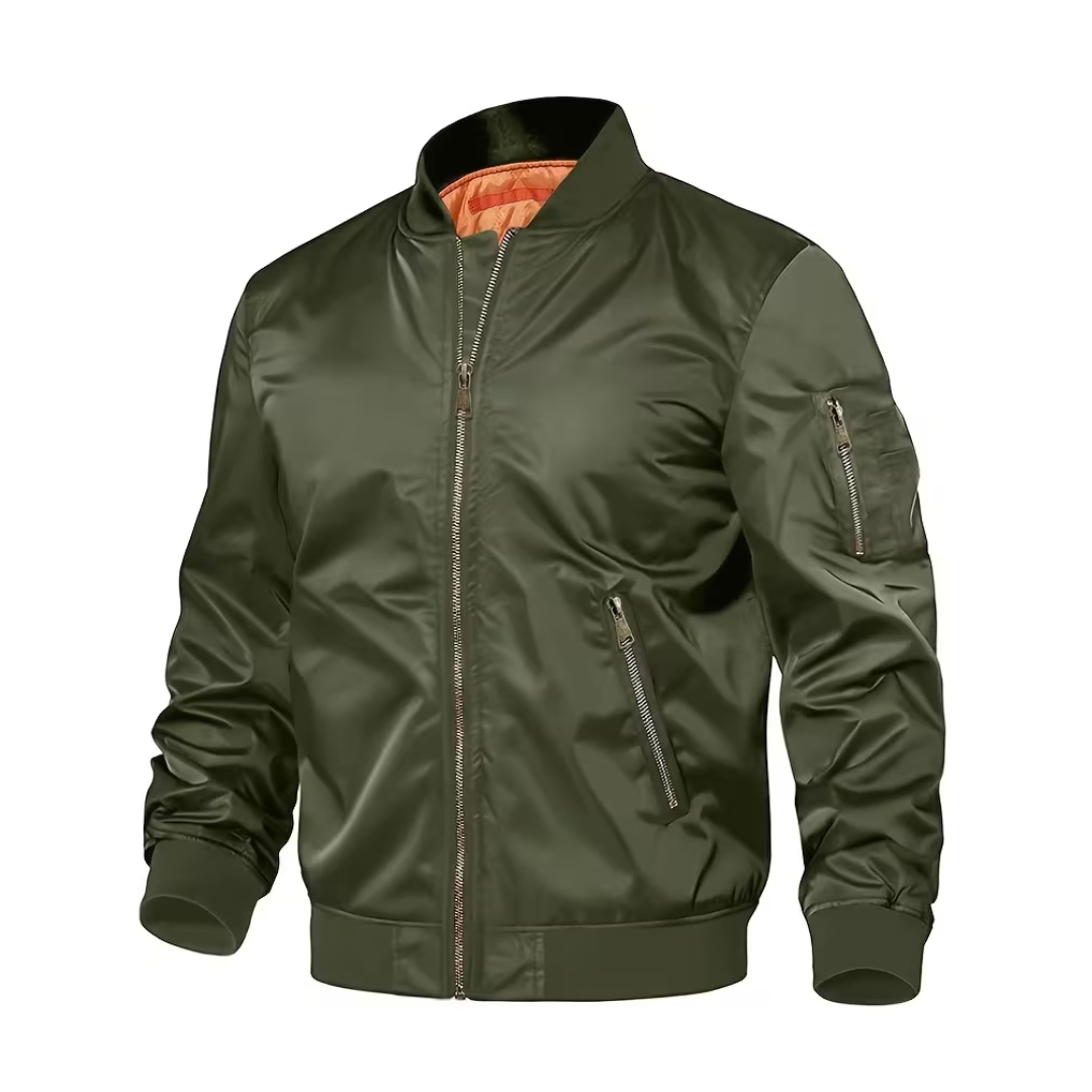 LS | Scott Aviator Bomber Jacket – Lion Style