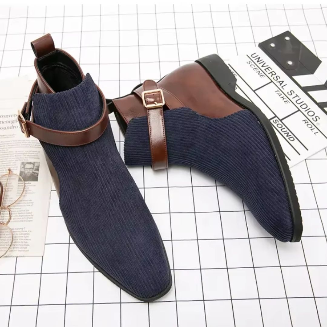 Eric Modern Buckle Boots – Lion Style