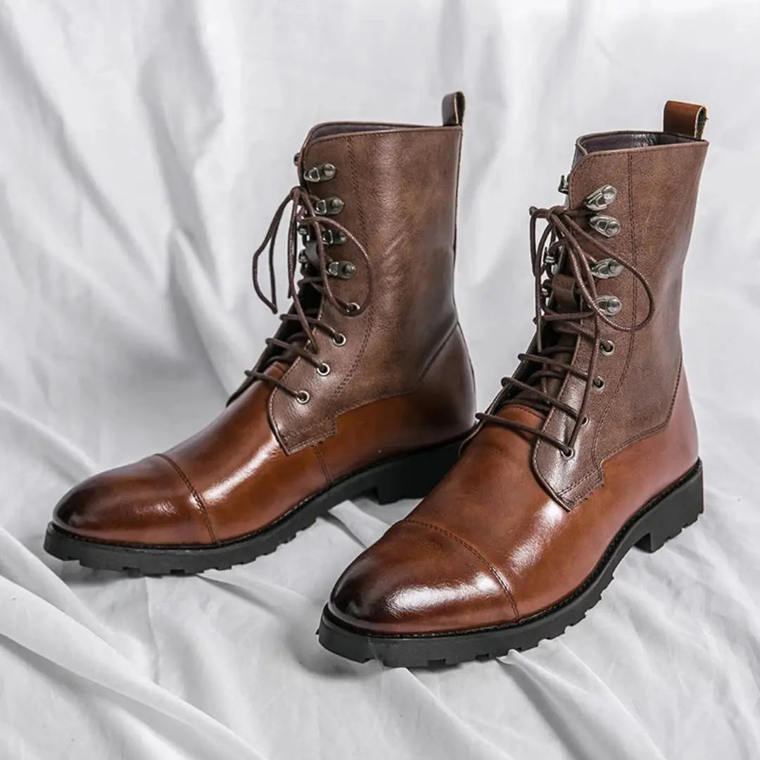 Magnus Heritage Combat Boots – Lion Style
