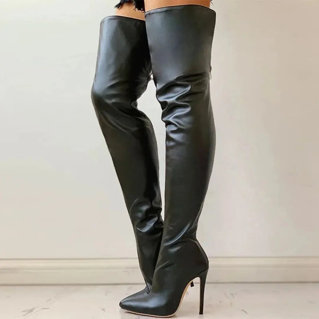 Seraphina Over-The-Knee Boots – Lion Style